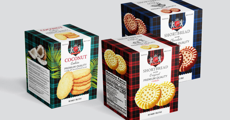 Shortbread packaging design - Disenio Solution